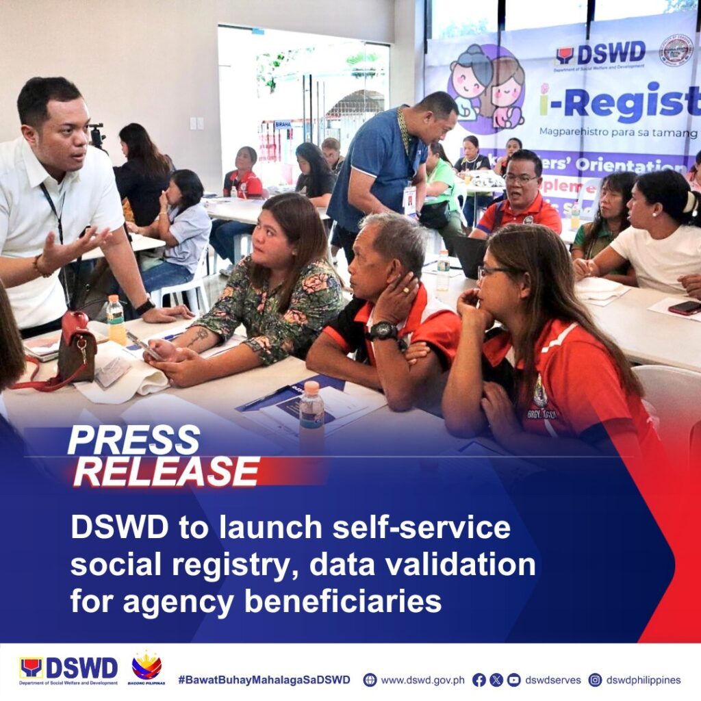 DSWD to launch self-service social registry, data validation for agency ...