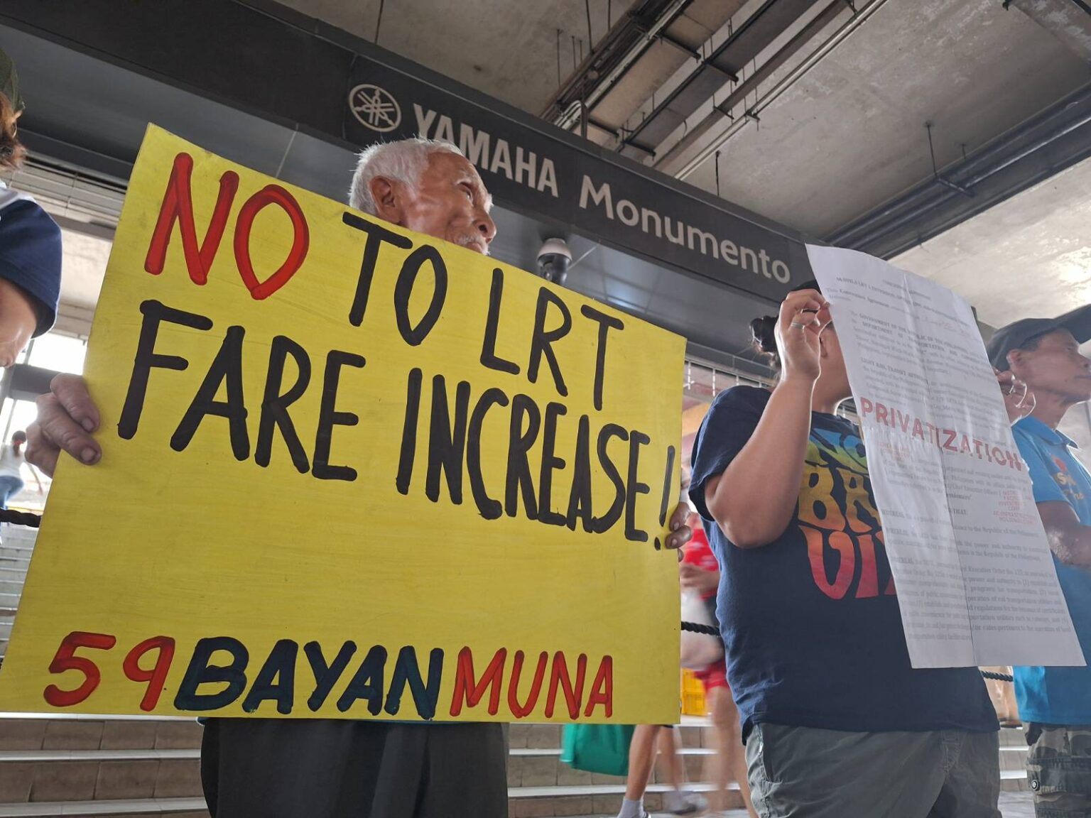 Bayan Muna condemns anti-people LRT-1 fare hike