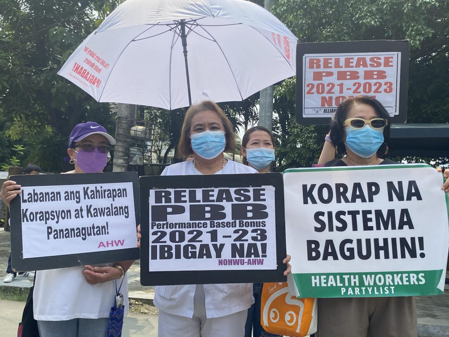 Health Workers Stage Noise Barrage Protest Over Corruption, Unpaid ...